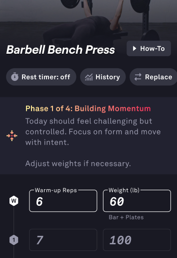 Focus Exercises – Fitbod's Help Center