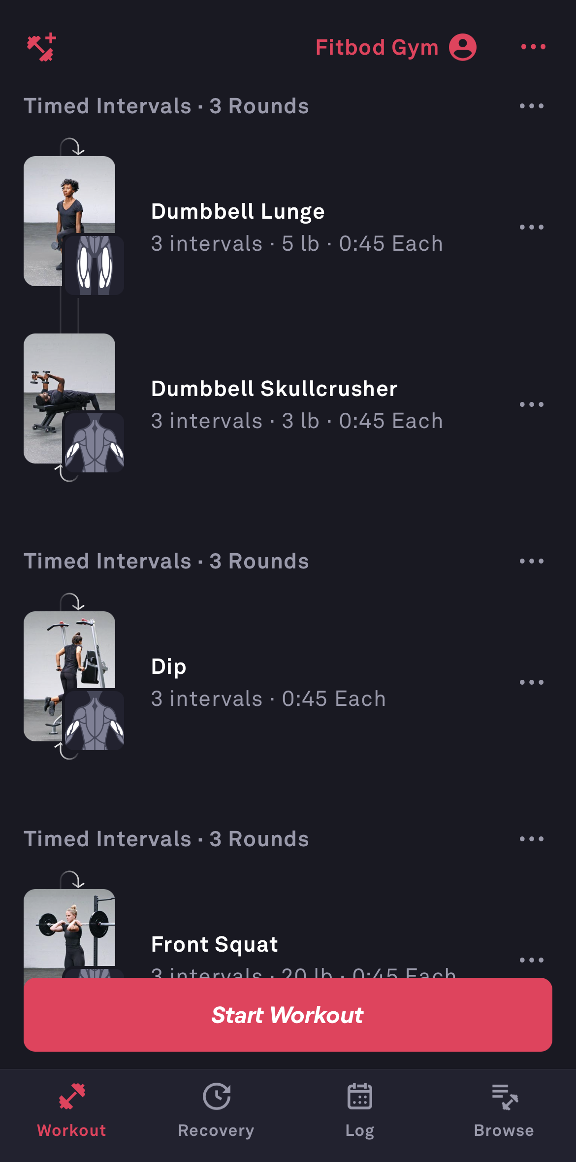 Timed Intervals – Fitbod's Help Center